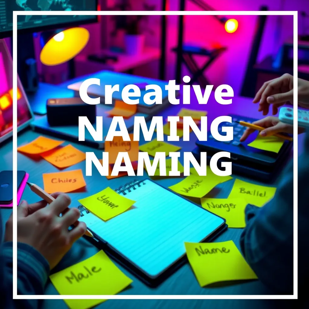 Creative Naming Ideas for Your Projects or Topics : LevelUpTalk