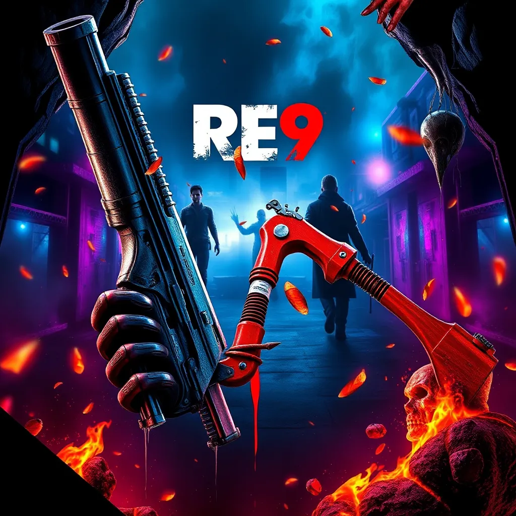 Fans Propose the Ultimate RE9 Cover Art Design : LevelUpTalk