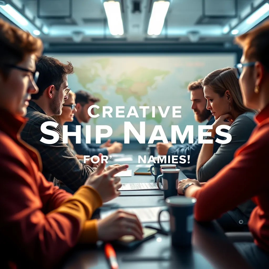 Creative Ship Names for Church and Texas: Let's Engage! : LevelUpTalk