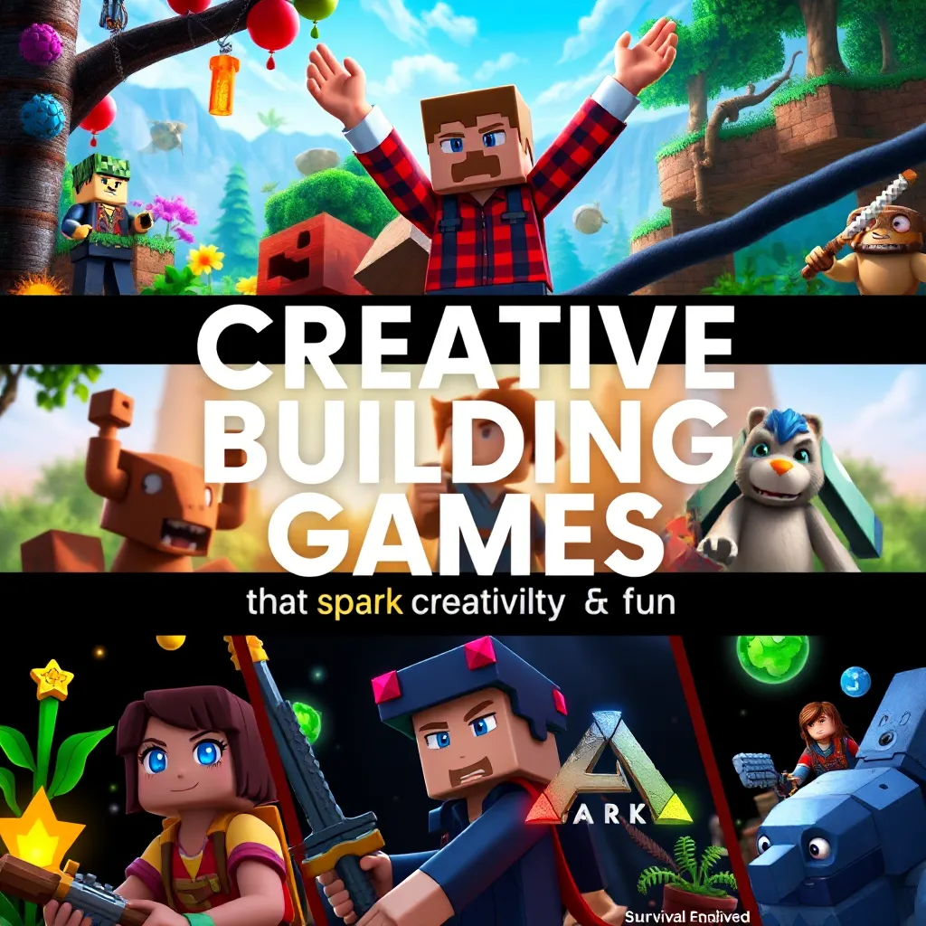 Top Building Games That Spark Creativity and Fun : LevelUpTalk