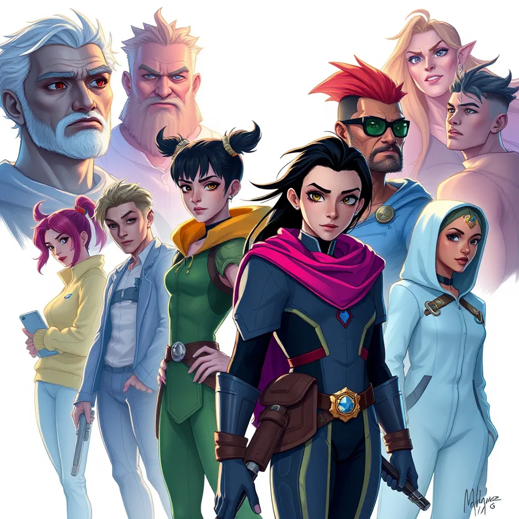Creative Outlines: Exploring New OC Ideas : LevelUpTalk