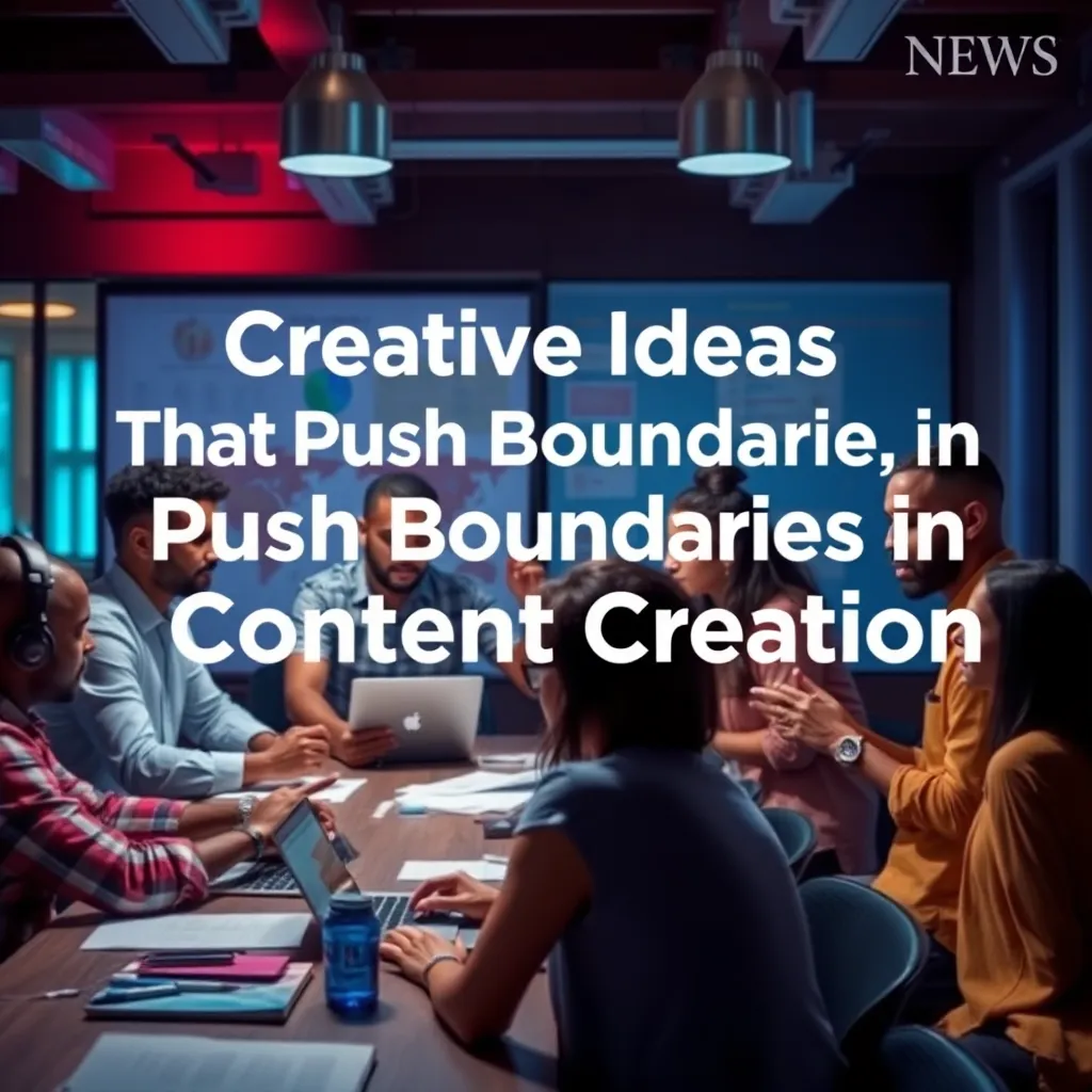 Creative Ideas That Push Boundaries in Content Creation : LevelUpTalk