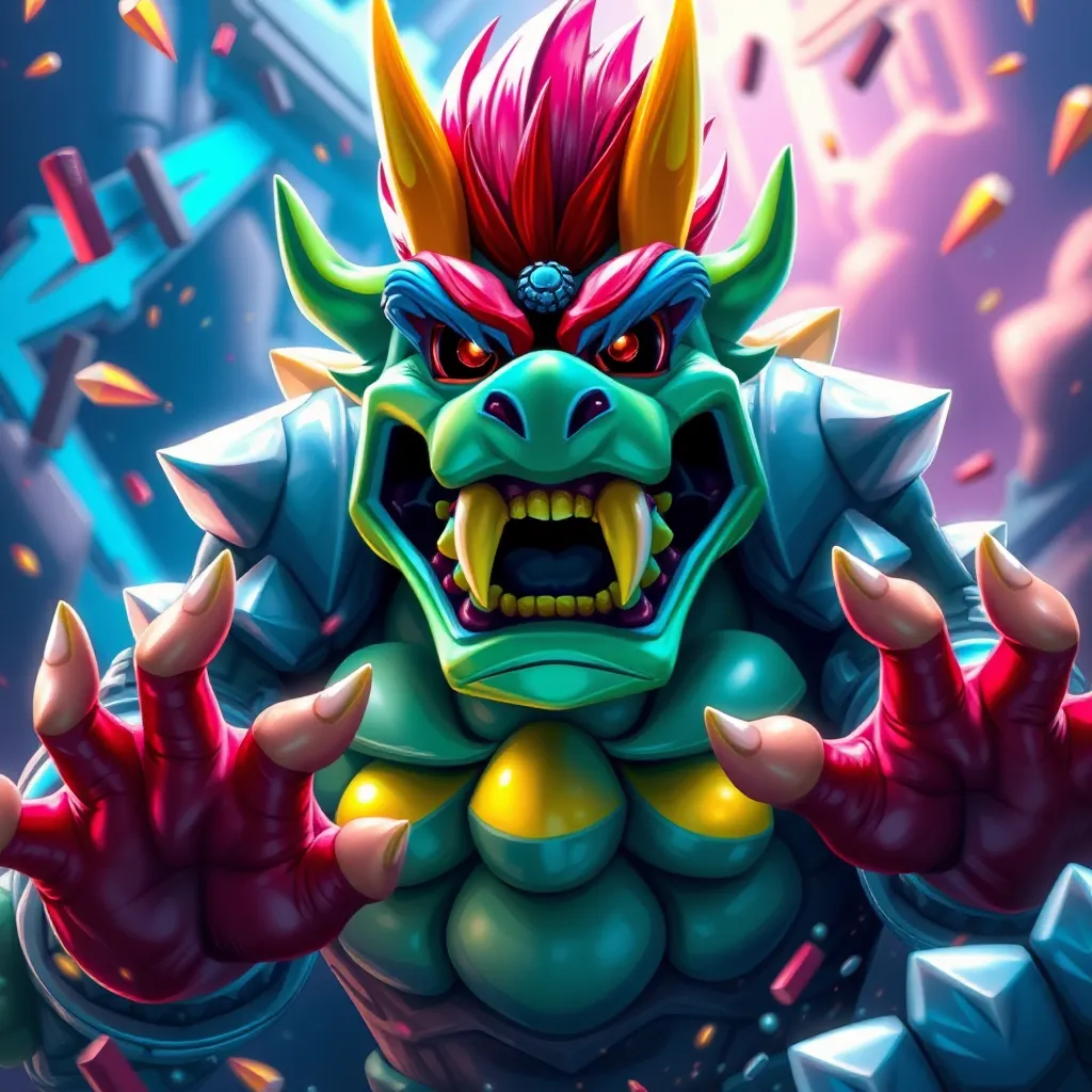 Creative Drawings of Iconic Game Bosses by Artist : LevelUpTalk