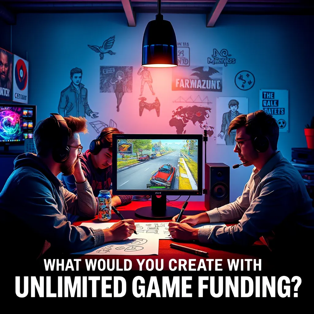 What Would You Create with Unlimited Game Funding? : LevelUpTalk