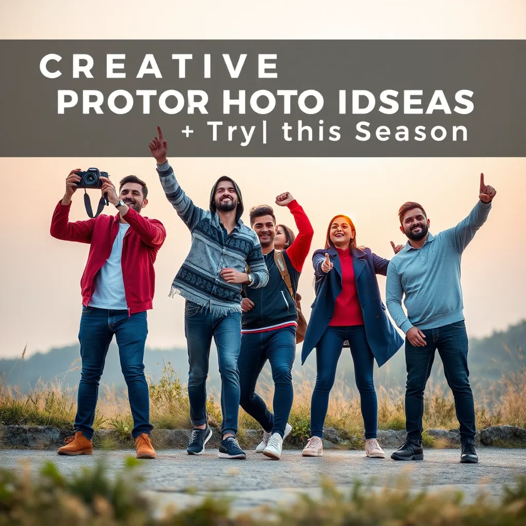 Creative Photo Pose Ideas to Try Out this Season : LevelUpTalk