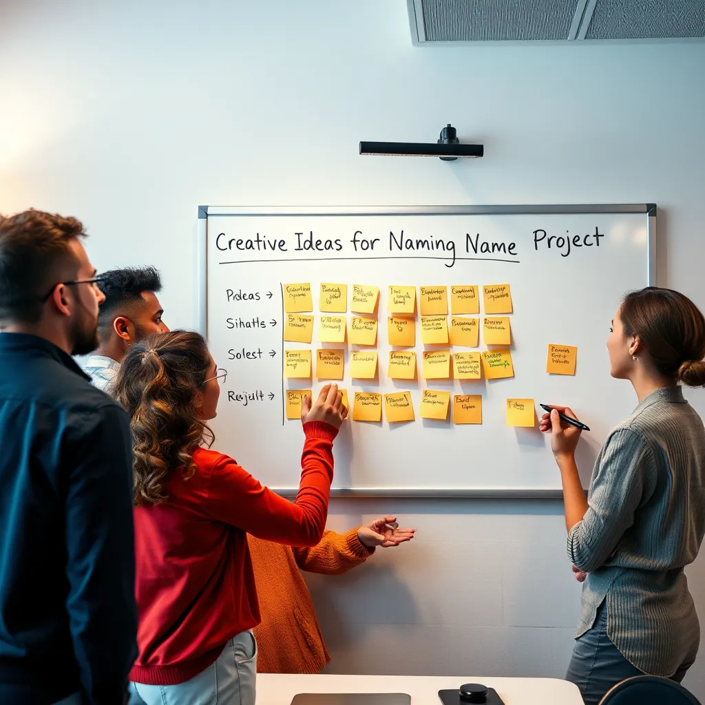 Creative Ideas for Naming Your New Project : LevelUpTalk