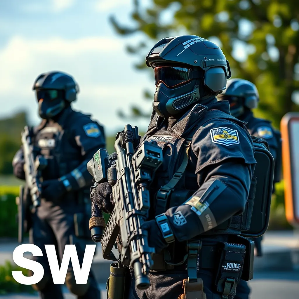 Creative Police and SWAT Outfit Designs That Impress : LevelUpTalk