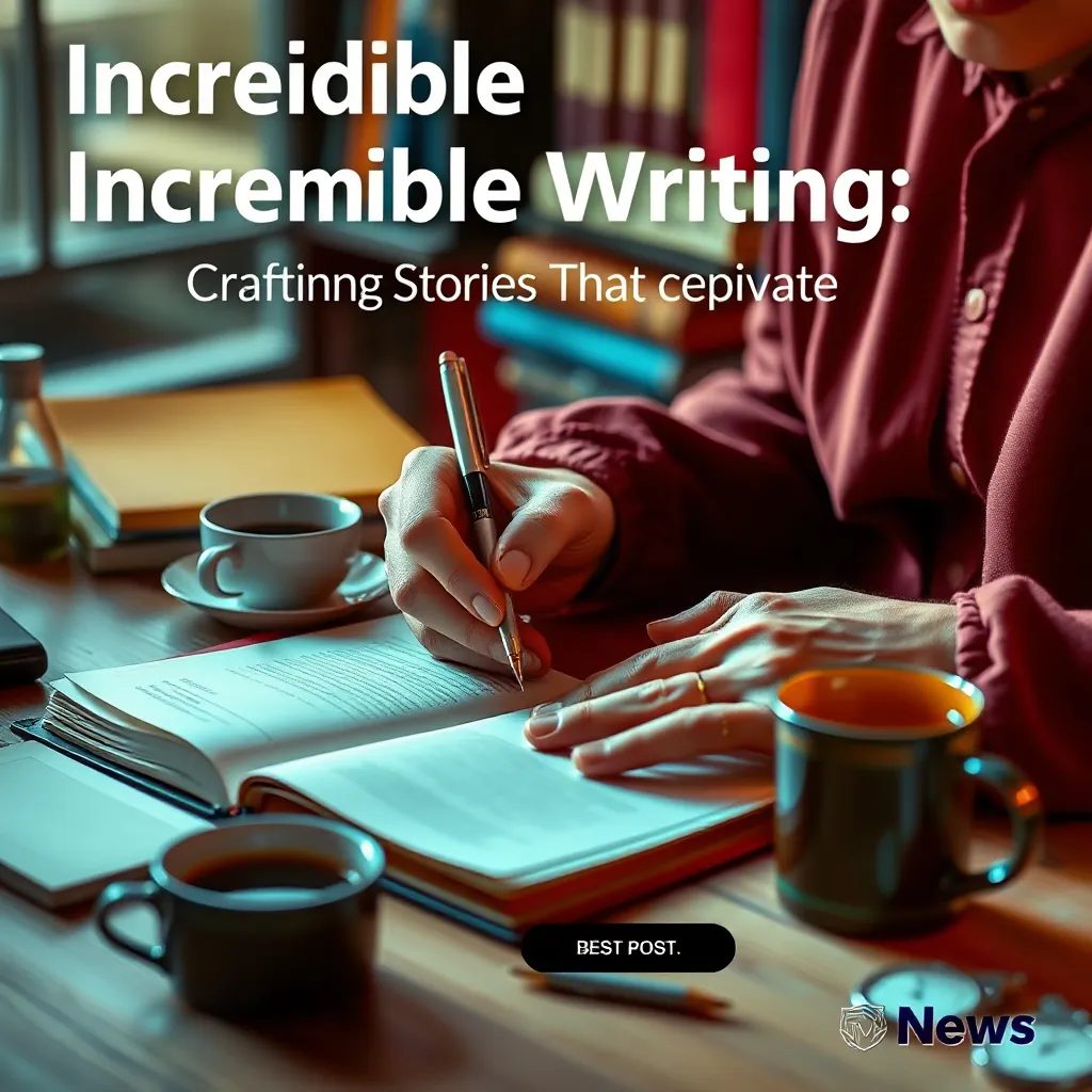 Incredible Writing: Crafting Stories That Captivate : LevelUpTalk