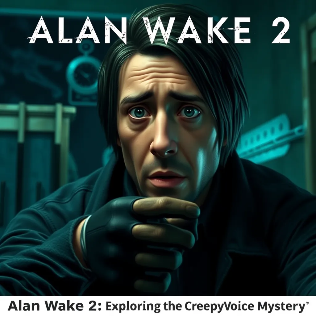 Alan Wake 2: Exploring the Creepy Voice Mystery : LevelUpTalk
