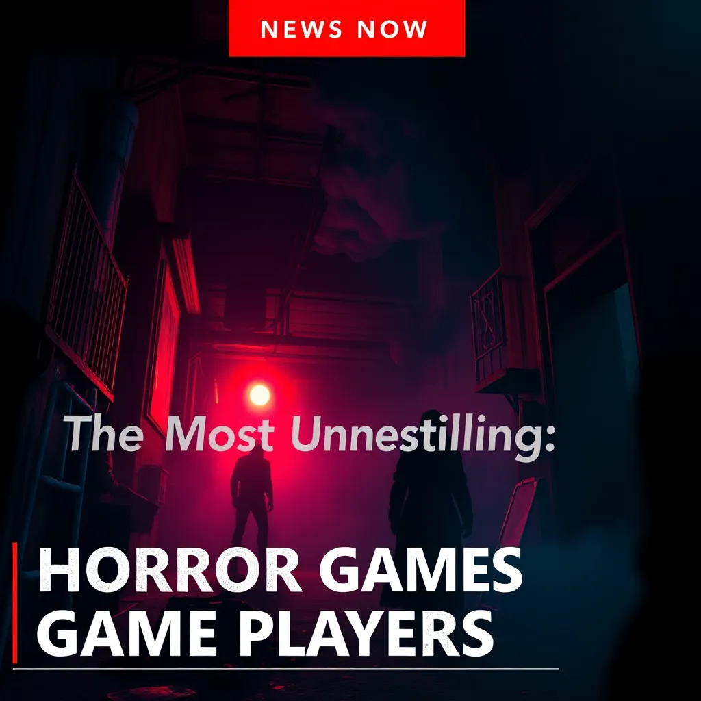 The Most Unsettling Horror Games That Haunt Players : LevelUpTalk