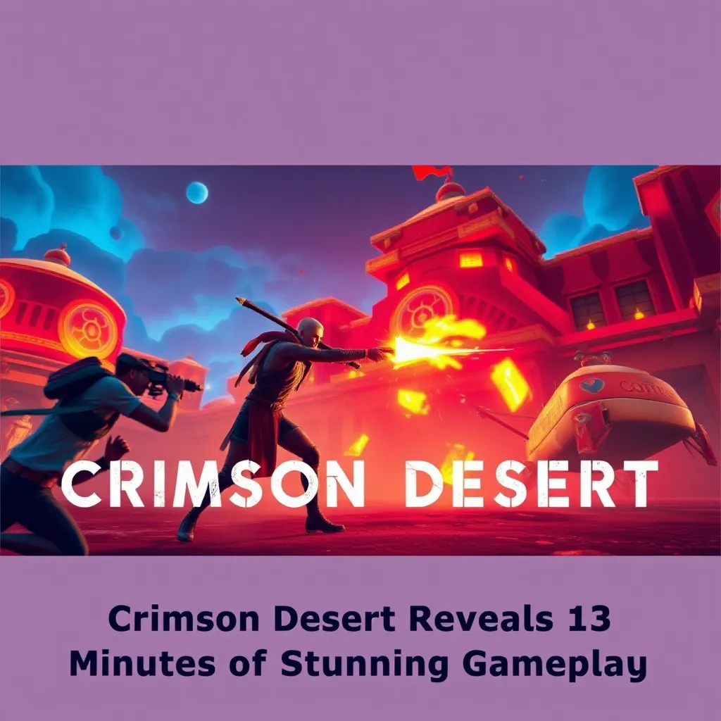 Crimson Desert Reveals 13 Minutes Of Stunning Gameplay Leveluptalk