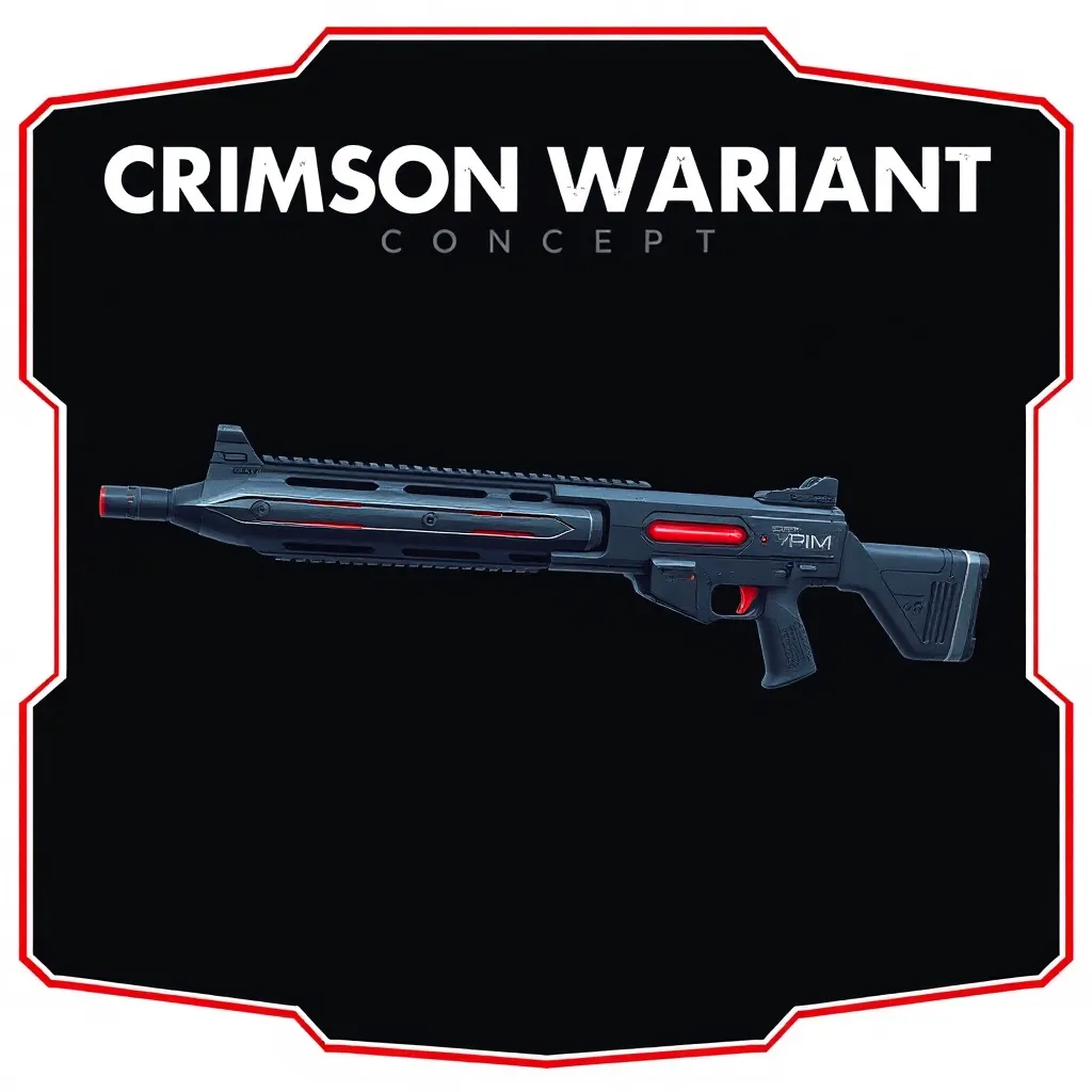 Explore the New Crimson Weapon Variant Concept : LevelUpTalk