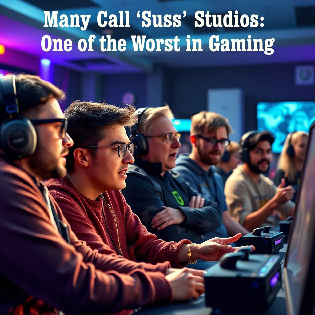 Many Call Sus Studios One of the Worst in Gaming : LevelUpTalk