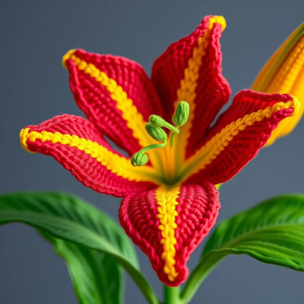 How to Perfectly Crochet a Beautiful Lily Flower : LevelUpTalk