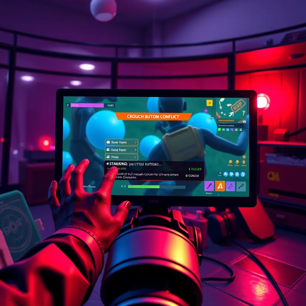 Button Conflict in Fortnite UEFN: Crouch Issues Explained : LevelUpTalk