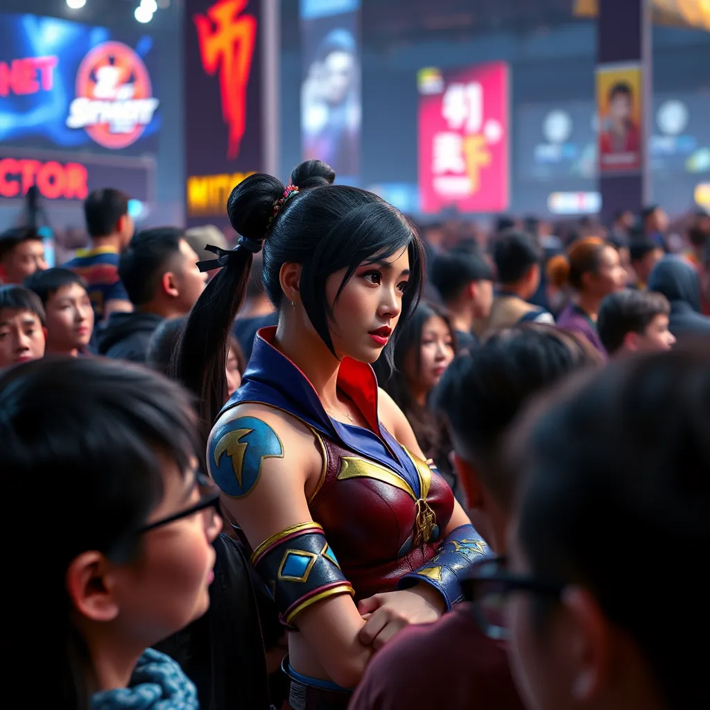 Rival Team Exploits Crowd to Check Out Chun-Li Skin : LevelUpTalk