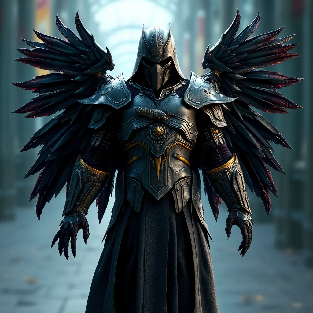 CrowFather Full Cutscene Features Canon Armor Highlights : LevelUpTalk