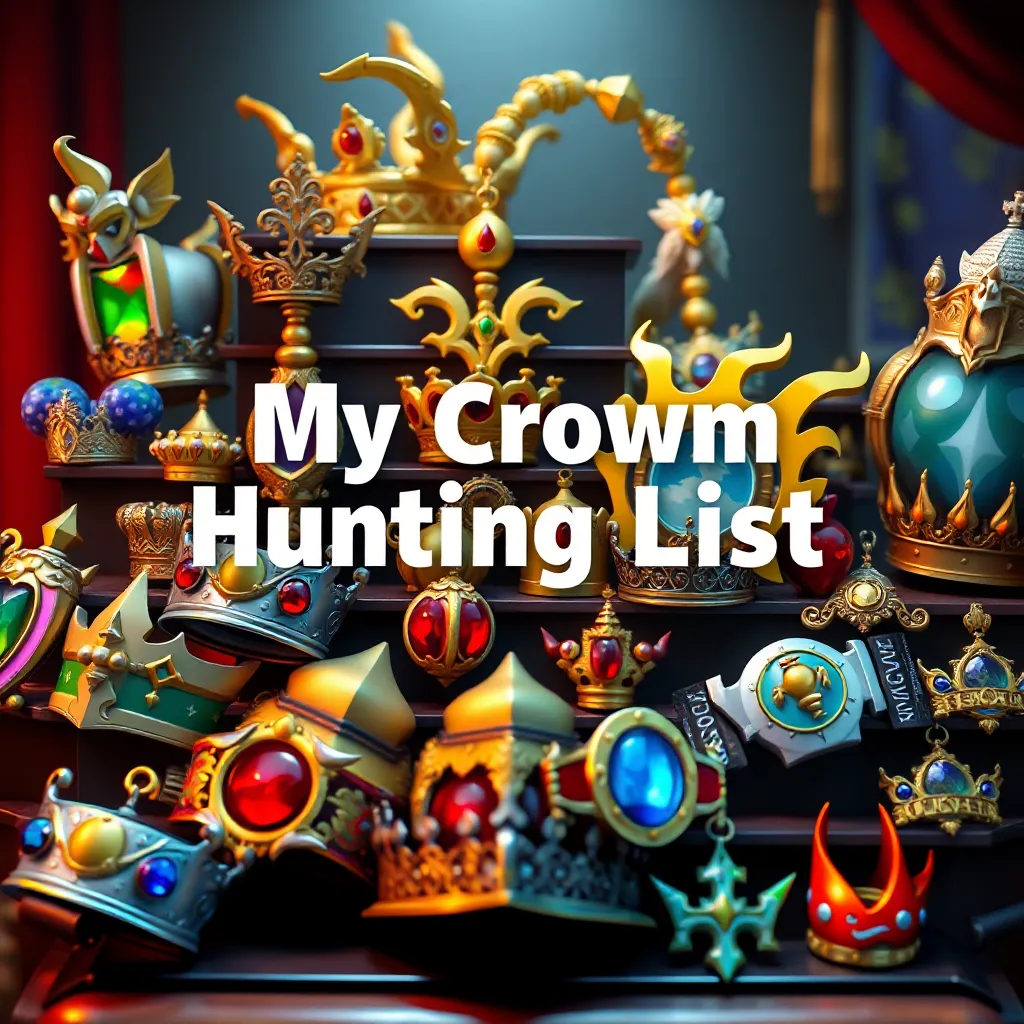 My Crowm Hunting List: Needs and Offers for Players : LevelUpTalk