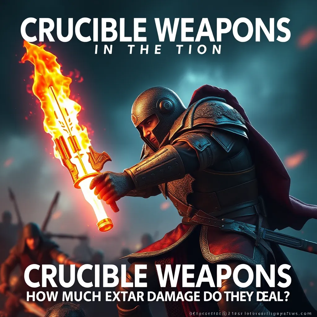 Crucible Weapons: How Much Extra Damage Do They Deal? : LevelUpTalk