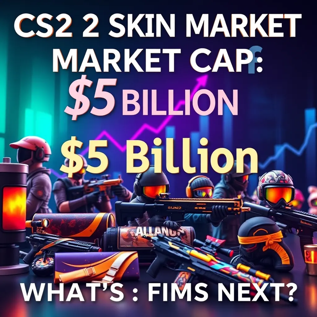 CS2 Skins Market Cap Surpasses $5 Billion, What’s Next? : LevelUpTalk