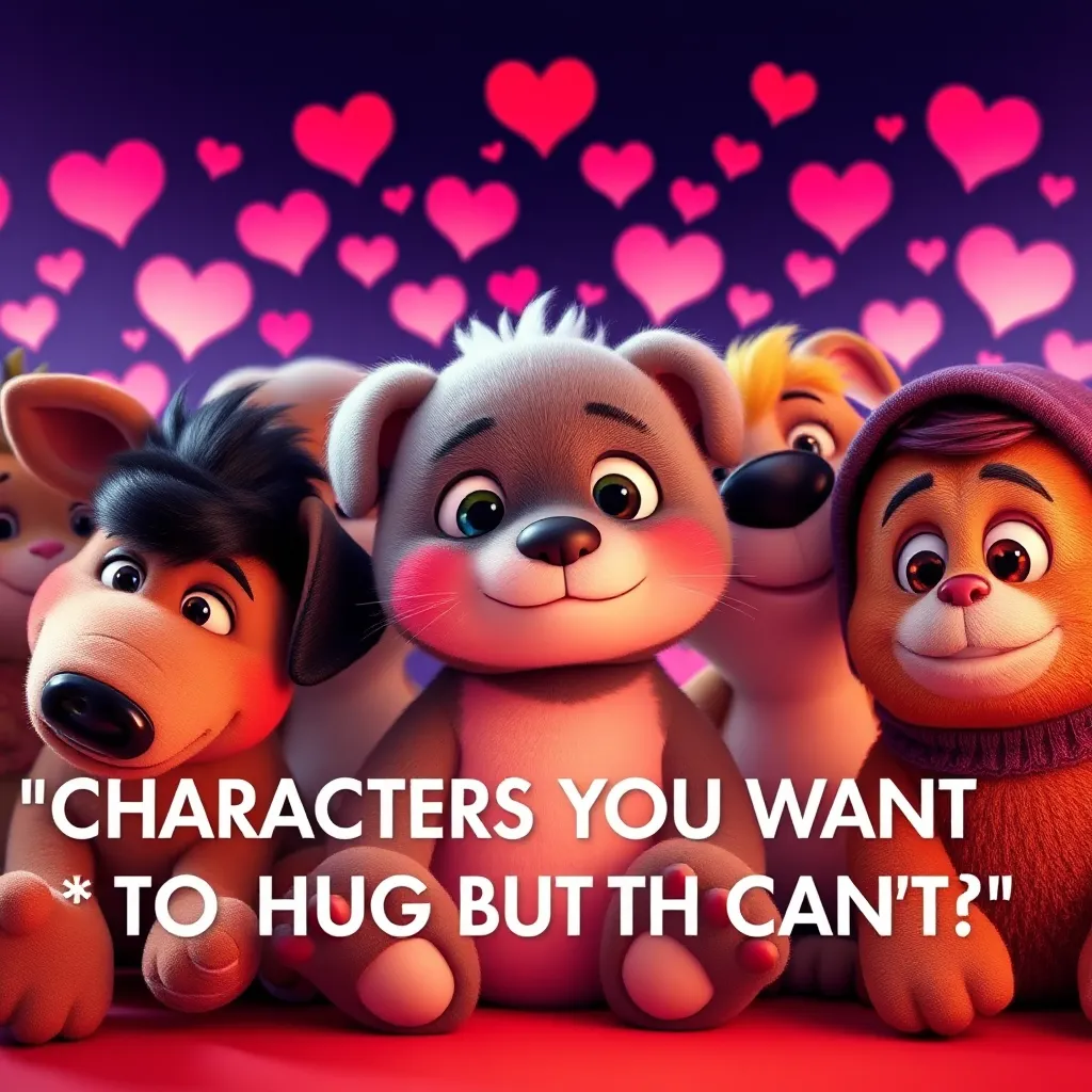 Characters You Want to Hug But Can't: The Best Picks : LevelUpTalk