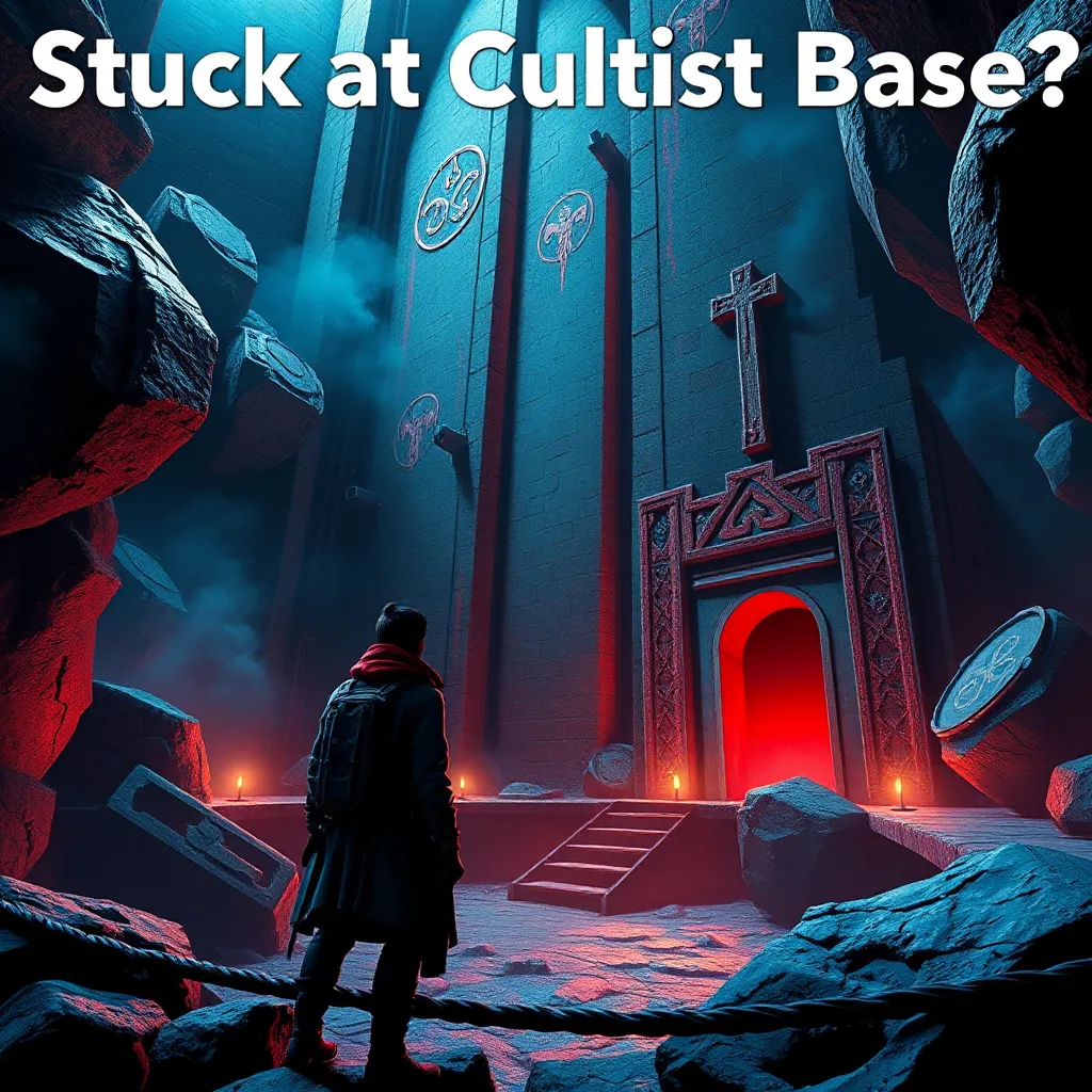Stuck at Cultist Base? Tips to Navigate the Confusion : LevelUpTalk