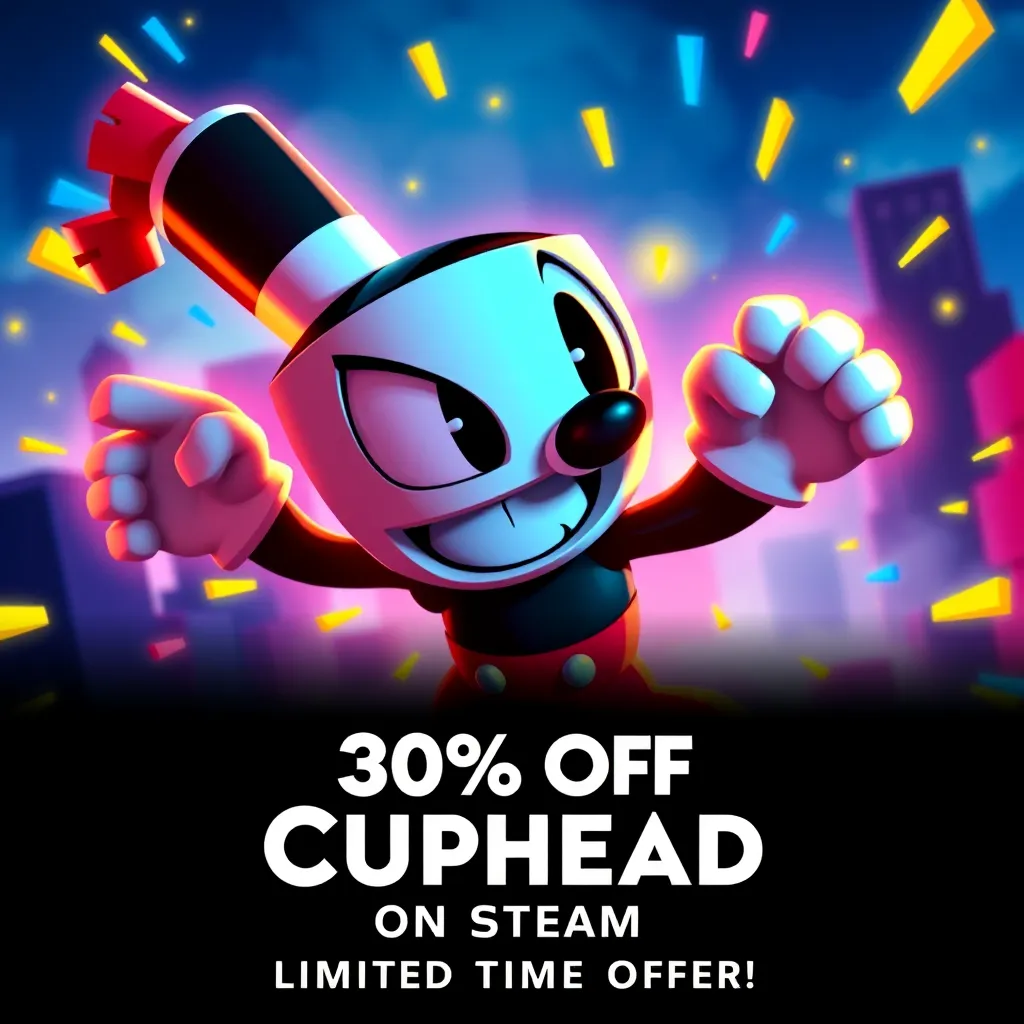 Get 30% Off Cuphead on Steam - Limited Time Offer! : LevelUpTalk