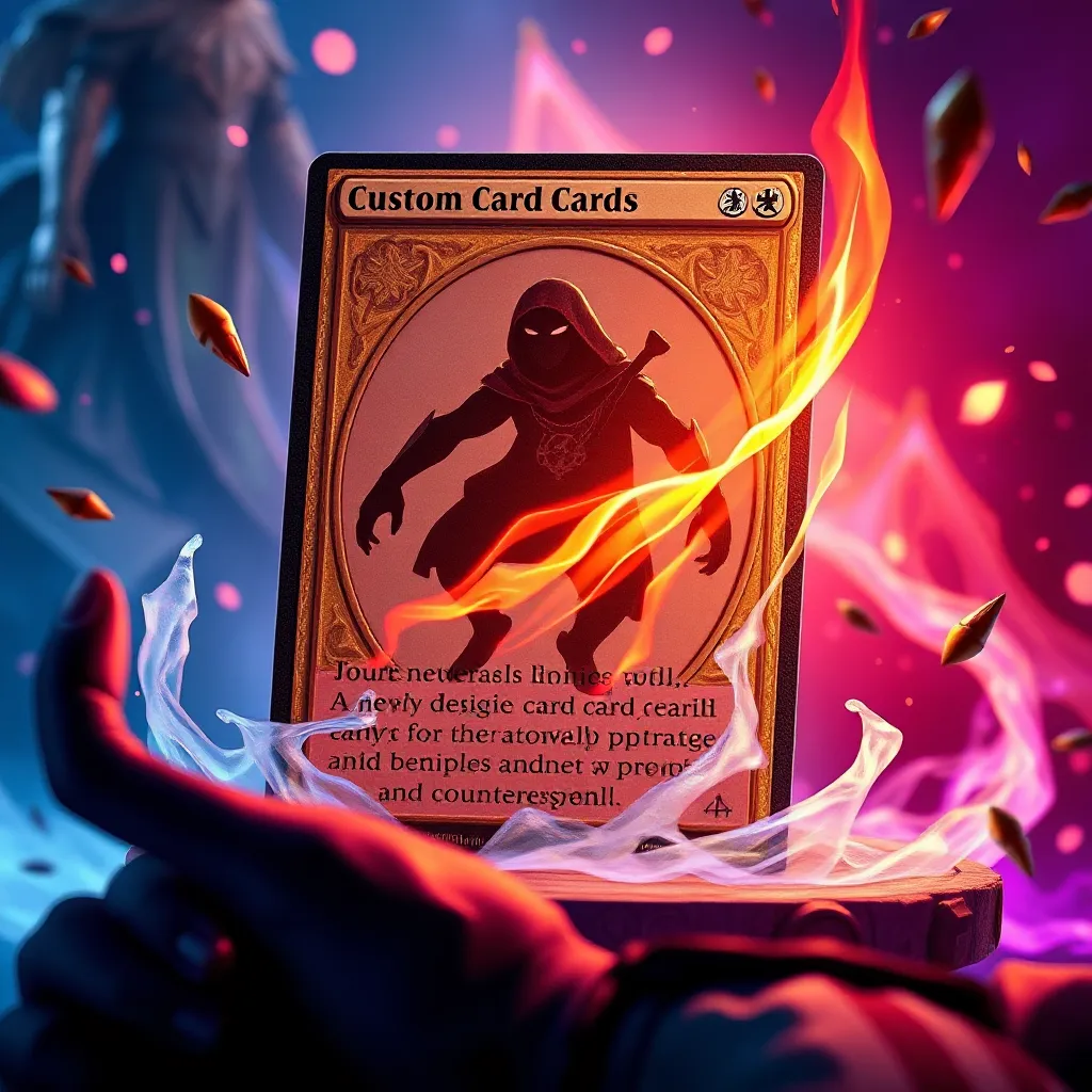 Custom Magic Card Design for Commander Playing : LevelUpTalk