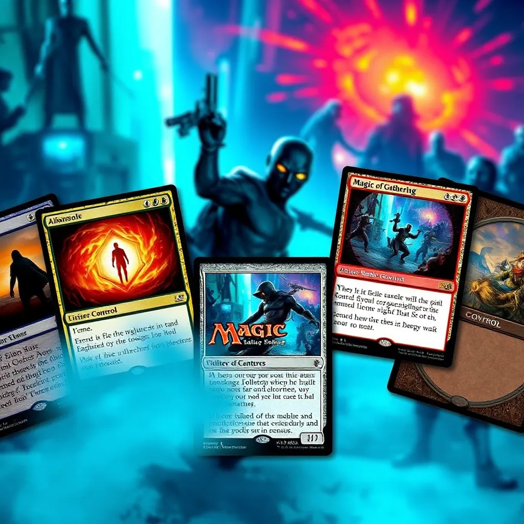 Custom Magic Cards Inspired by Alan Wake and Control : LevelUpTalk