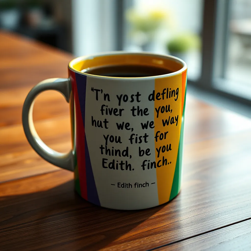 Best Quotes for Custom Edith Finch Mugs Revealed : LevelUpTalk