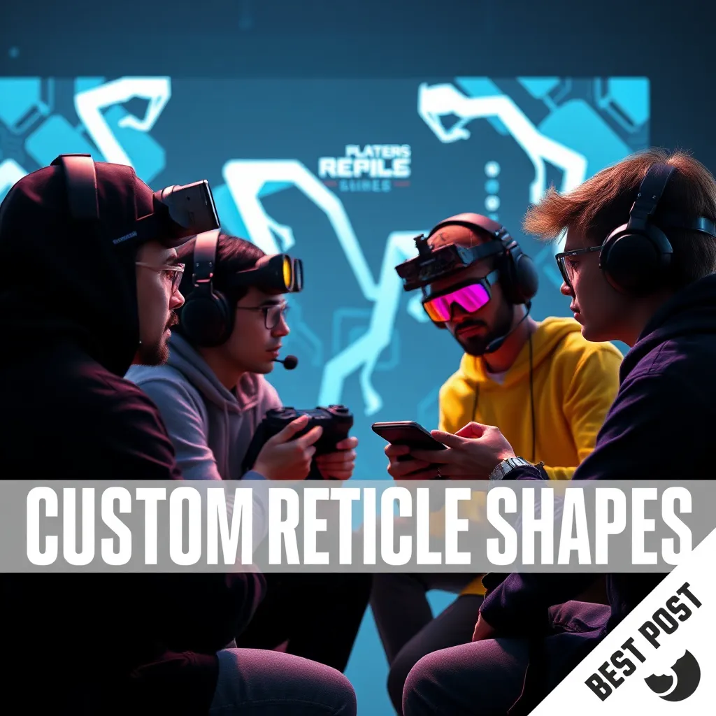 Players Demand Custom Reticle Shapes in Gaming : LevelUpTalk