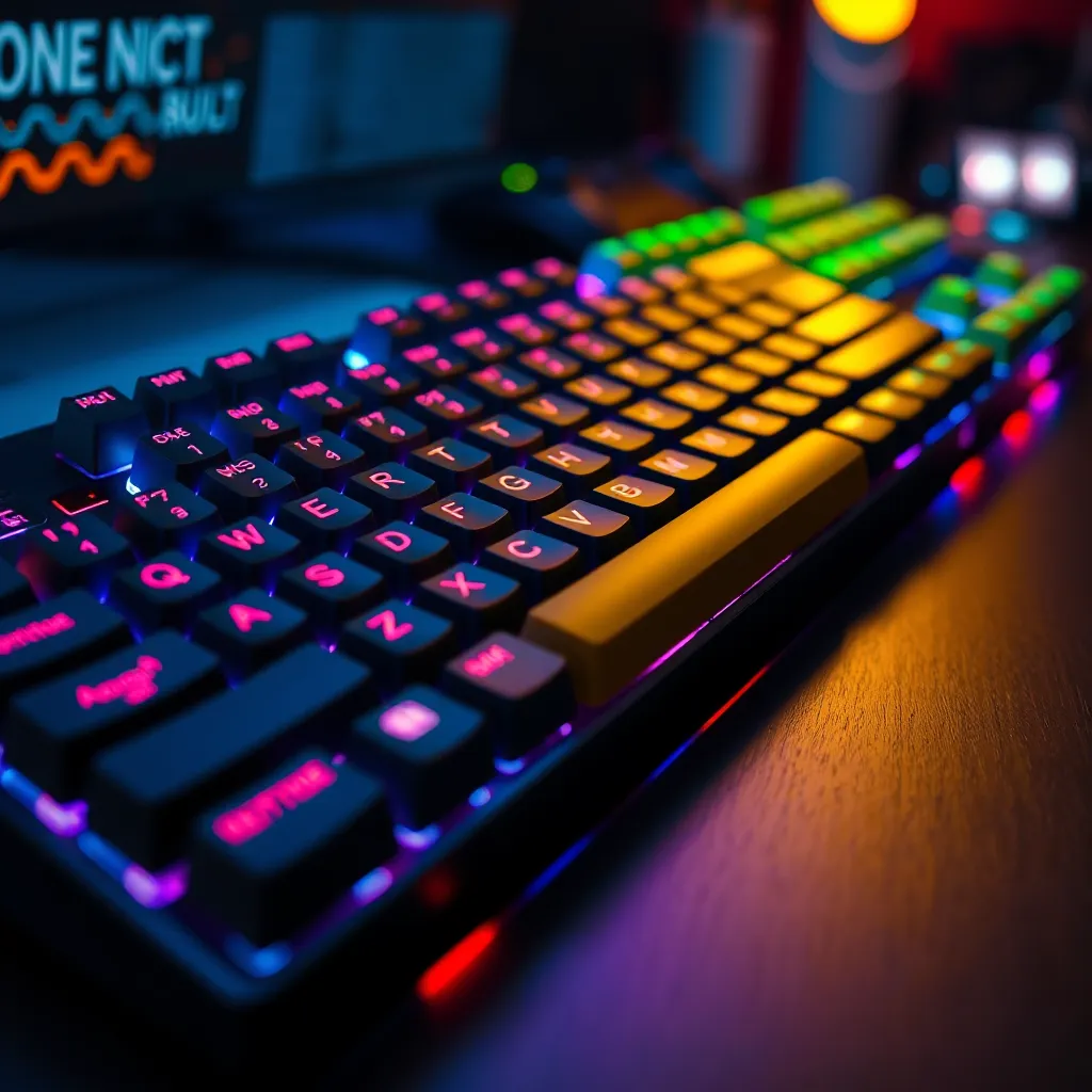 Custom Arc-Themed Keyboard: A Unique Build Journey : LevelUpTalk