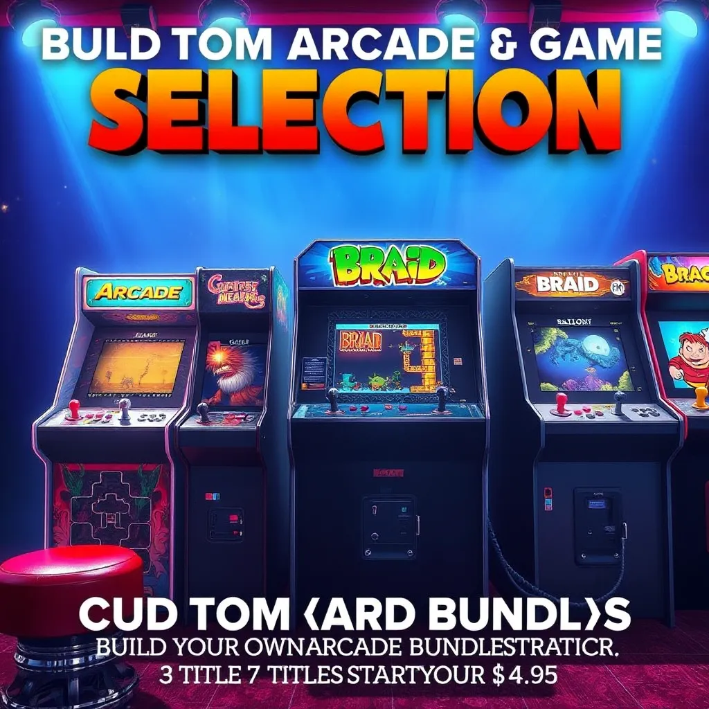 Build Your Own Arcade Bundle: 3 to 7 Titles Starting at $4.95 : LevelUpTalk