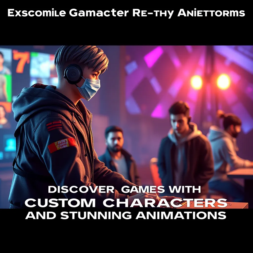 Discover Games with Custom Characters and Stunning Animations : LevelUpTalk