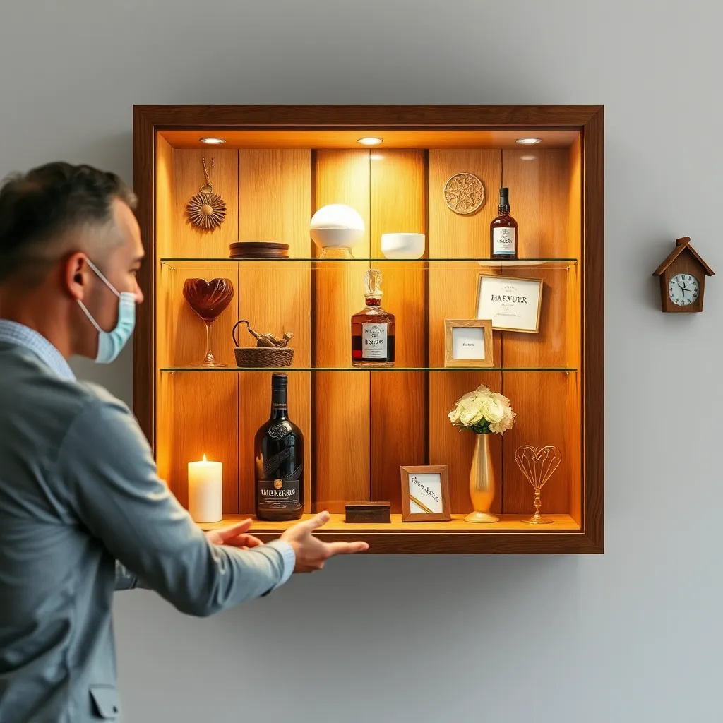 Crafted with Love: Husband Builds Unique Display Case : LevelUpTalk