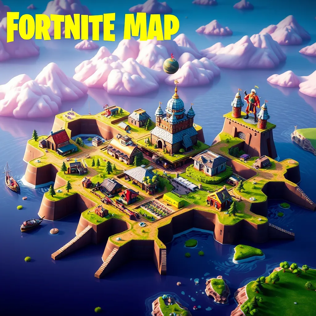 Creative Fortnite Map Featuring Favorite POIs in 2025 : LevelUpTalk