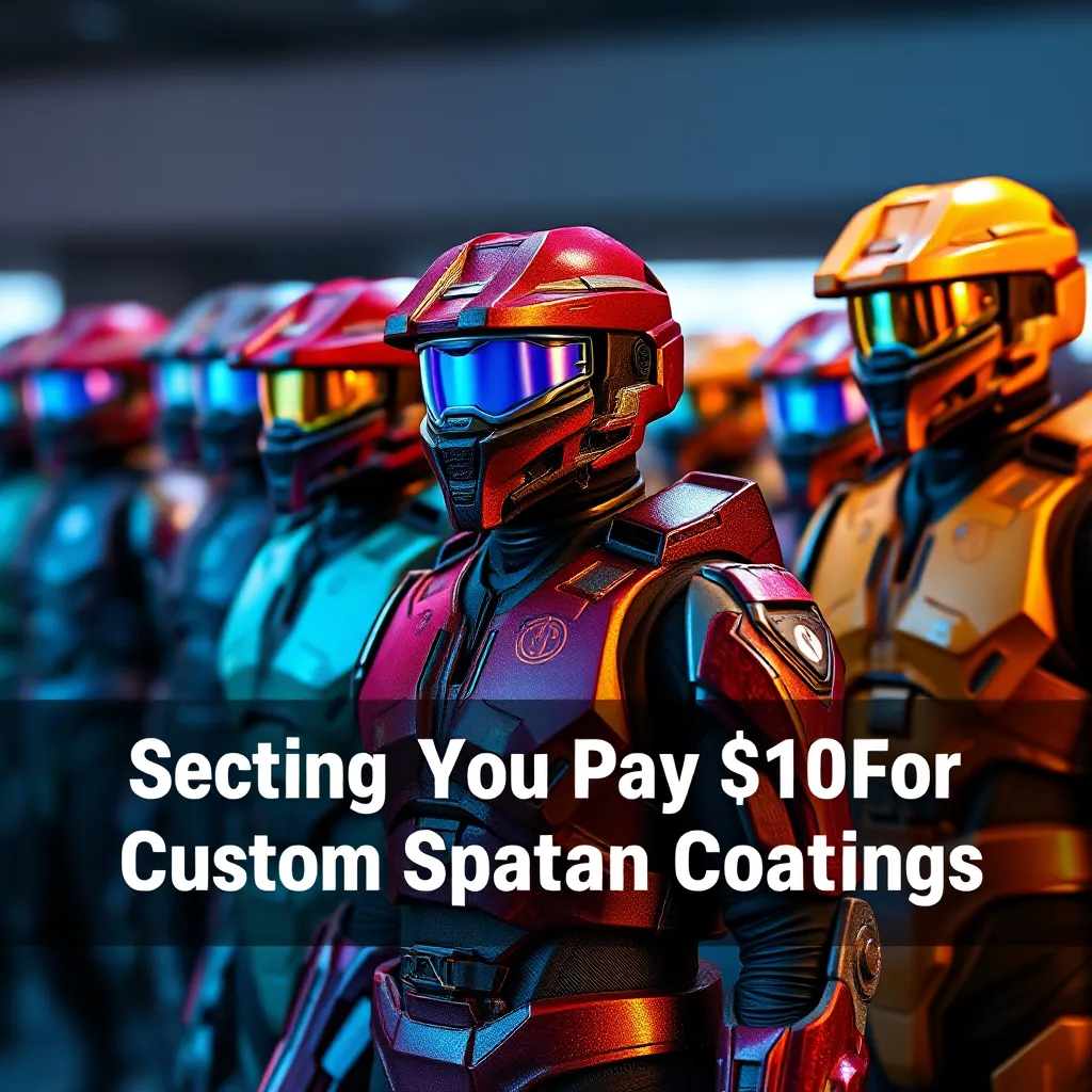 Would You Pay $10 for Custom Halo Spartan Coatings? : LevelUpTalk