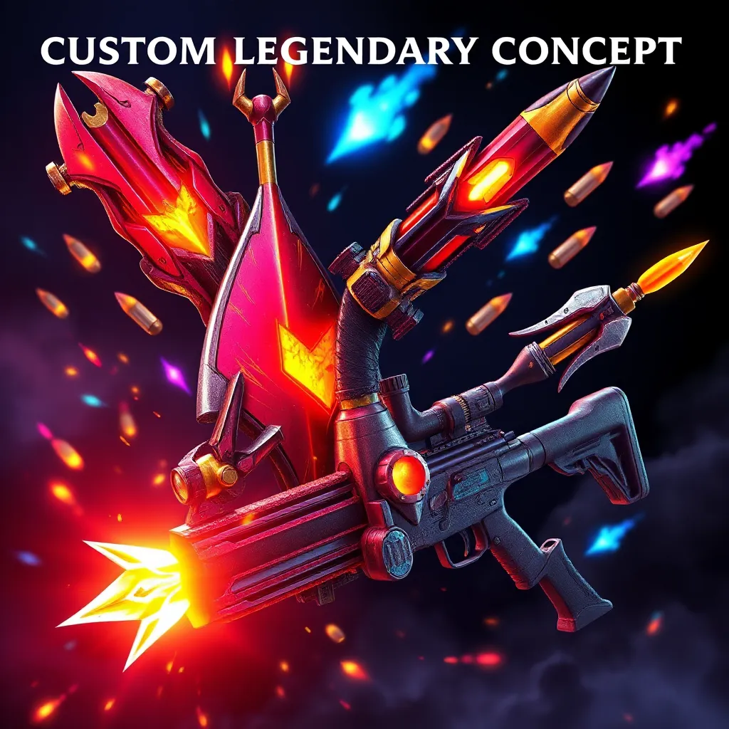 Future Horizon Titles: Custom Legendary Weapons Concept : LevelUpTalk