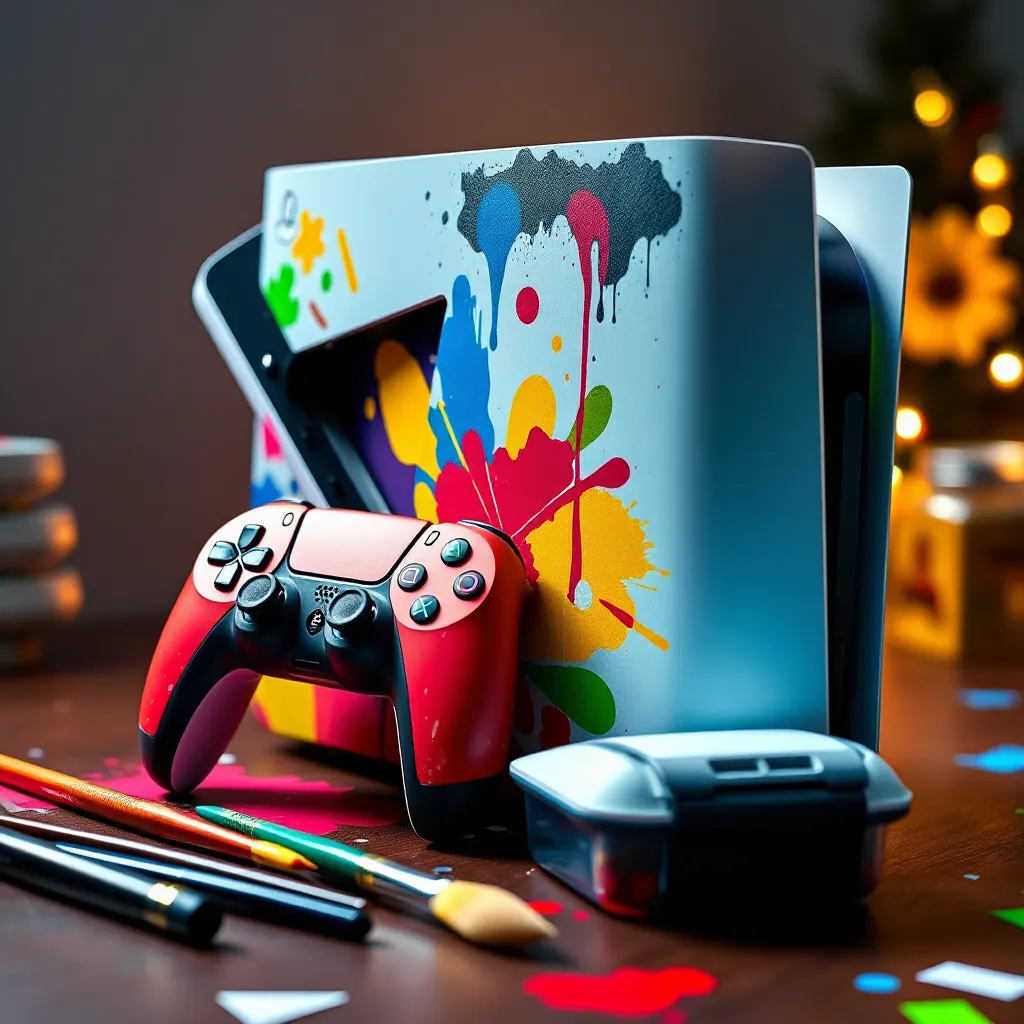 Master Your Console: DIY PS5 Painting Tips and Tricks : LevelUpTalk
