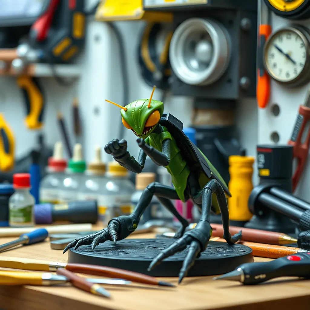 Custom-Made Psycho Mantis: A Unique Crafting Journey : LevelUpTalk