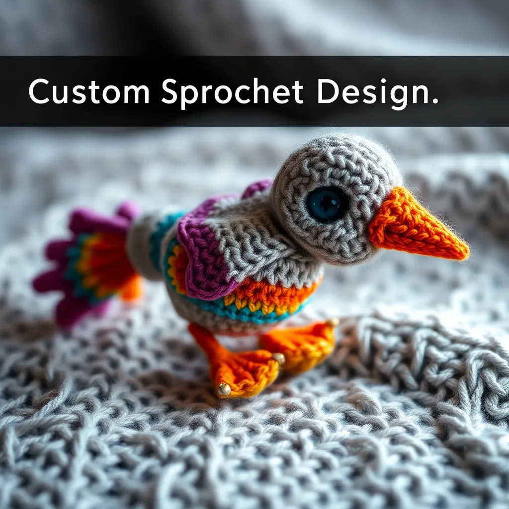 Custom Sparrow Crochet Design: A Crafting Journey : LevelUpTalk