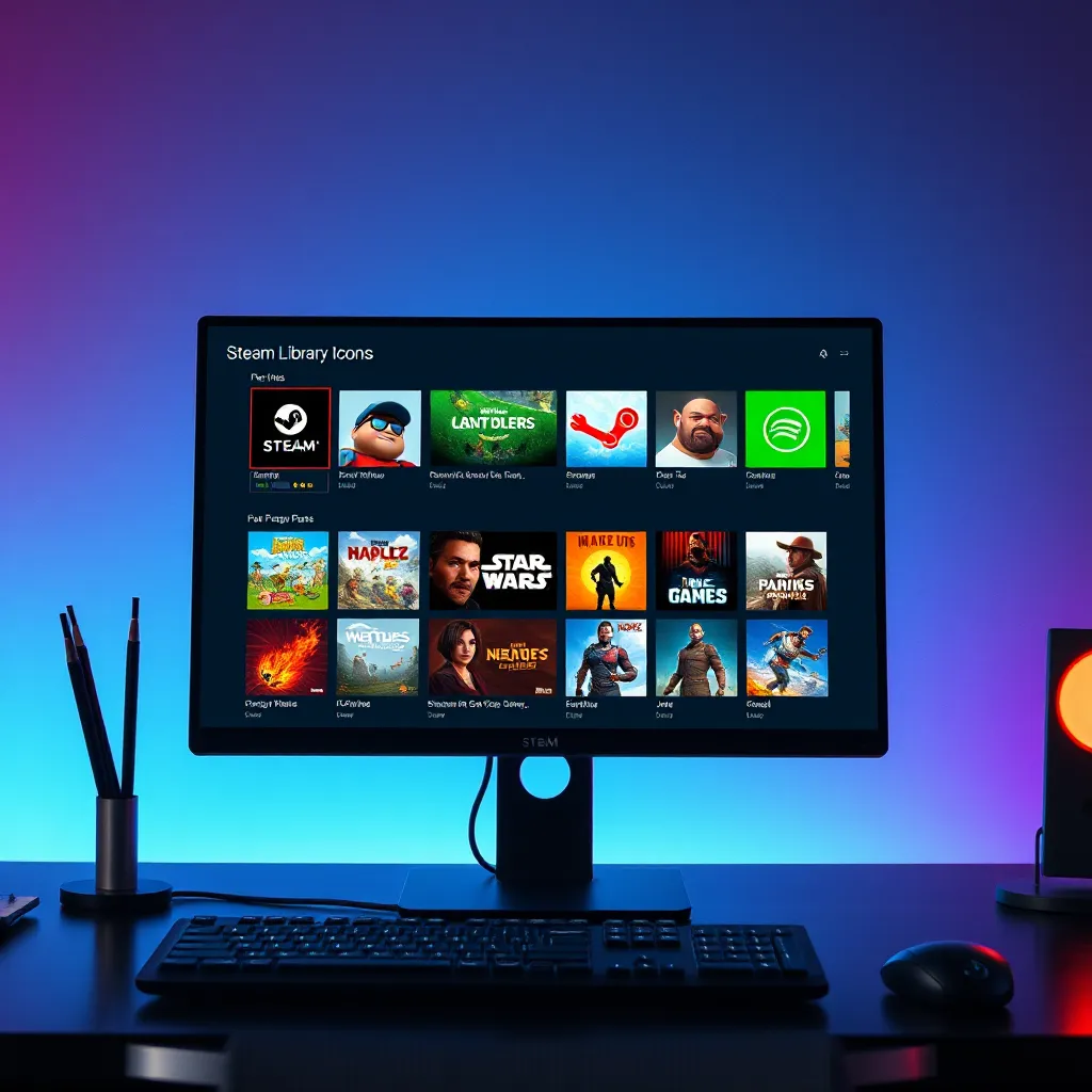 Customize Your Steam Library Icons: A Game Changer : LevelUpTalk