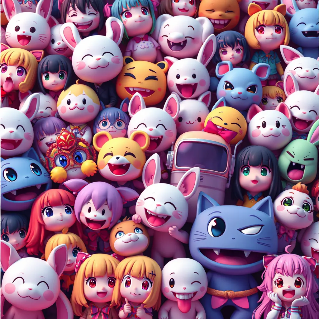 Post Your Favorite Cute Anime Emotes at the Convention! : LevelUpTalk