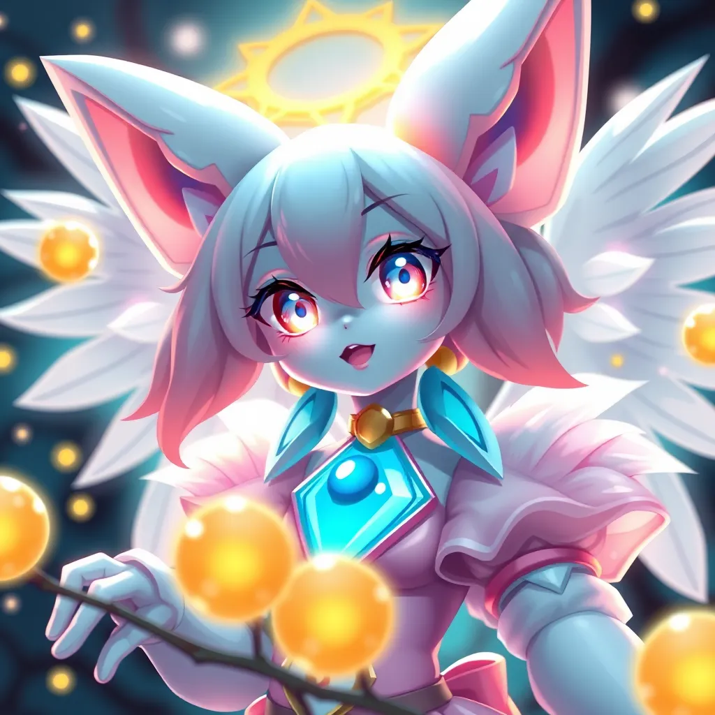 Transform Zenyatta into a Cute Anime Angel Girl : LevelUpTalk