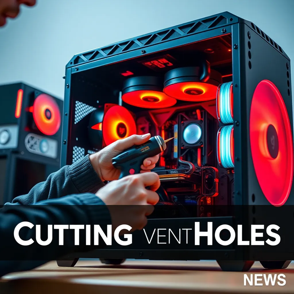Efficient Solutions for Cutting Vent Holes in PC Cases : LevelUpTalk