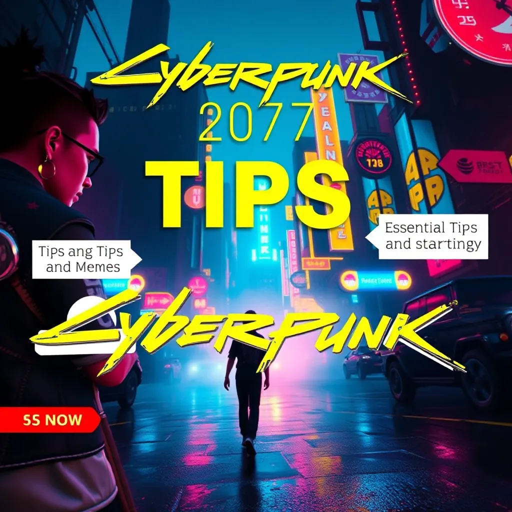 Essential Tips and Memes for Starting Cyberpunk 2077 : LevelUpTalk