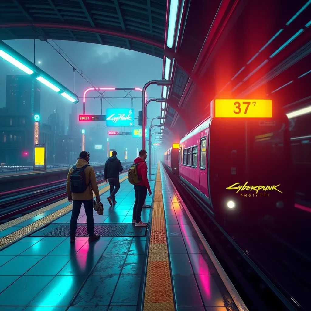 Exploring the Usage of Metro in Cyberpunk 2077 Gameplay : LevelUpTalk