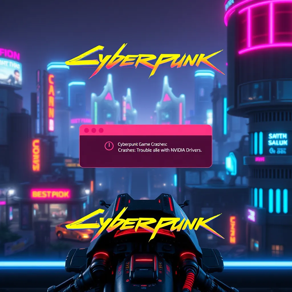 Cyberpunk Game Crashes: Trouble with NVIDIA Drivers : LevelUpTalk