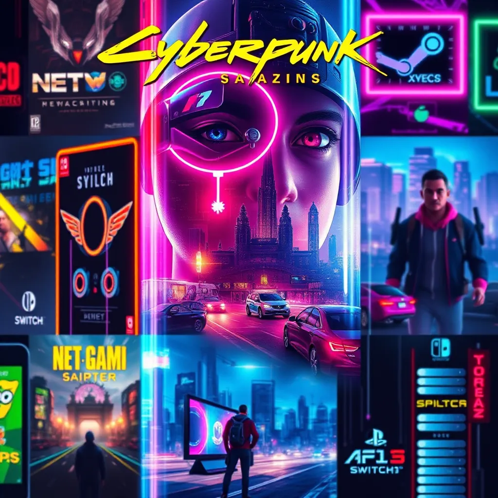 Top Cyberpunk Games for Switch, Xbox, PS, and Steam Deck : LevelUpTalk