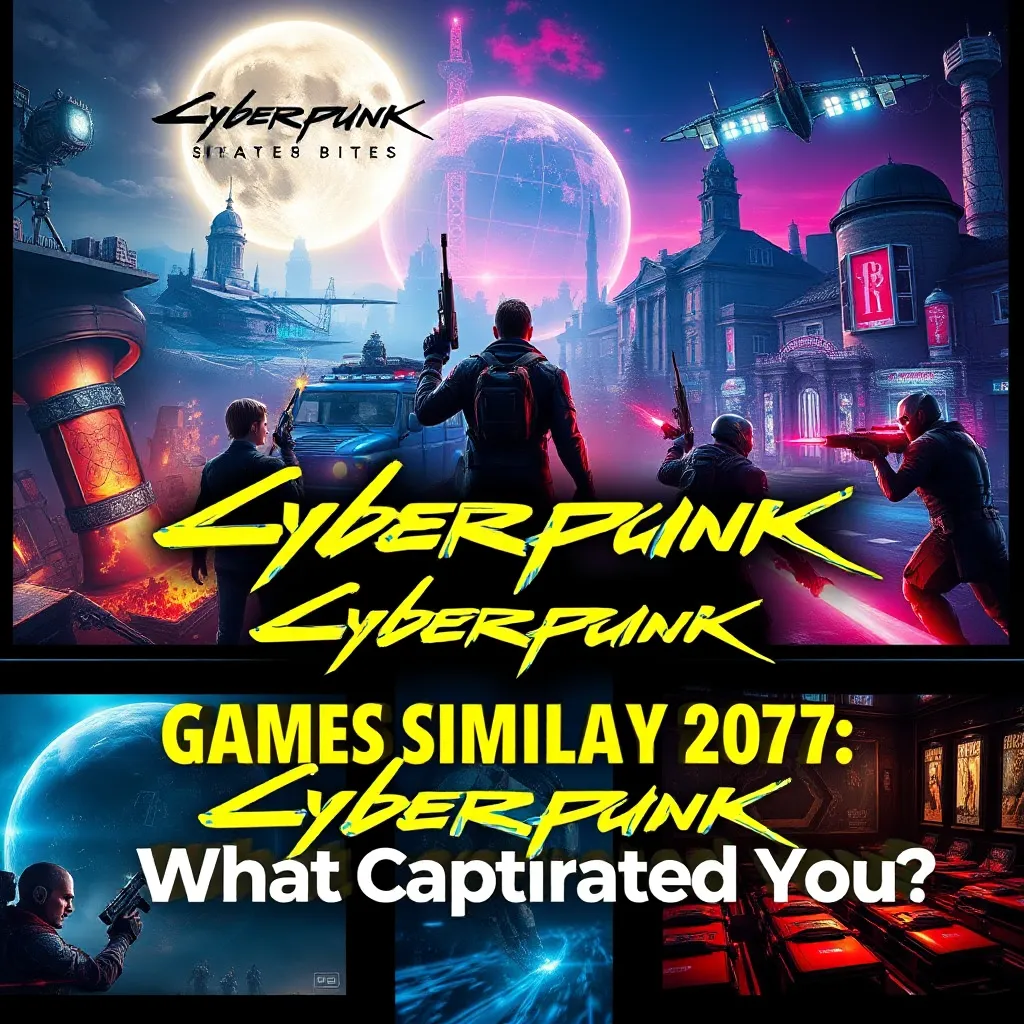 Games Like Cyberpunk 2077: What Captivated You? : LevelUpTalk